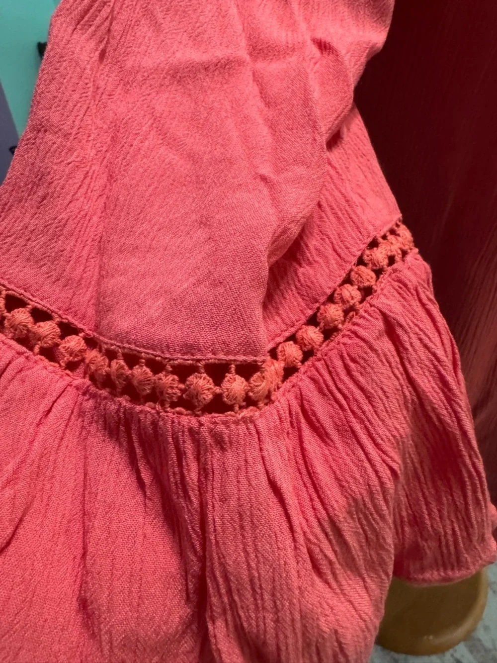 Westport | Tops | Westport Coral Pink Peasant Blouse | Poshmark